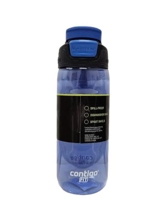 Contigo Fit Autoseal Tritan Spill-Proof Bottle, Amp Blue, 20 Oz/1.25 ...