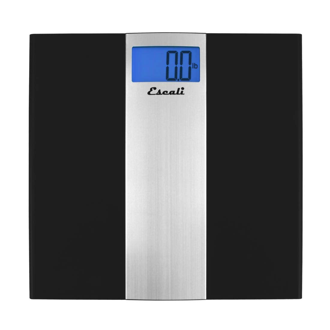 Escali Ultra Slim Digital Bathroom Scale for Body Weight, Bath Scale ...