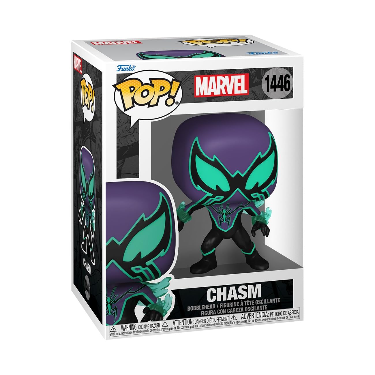 Funko Pop Marvel: Spider-Man Comics - Chasm - Marvel Comics…– MarvelsAura
