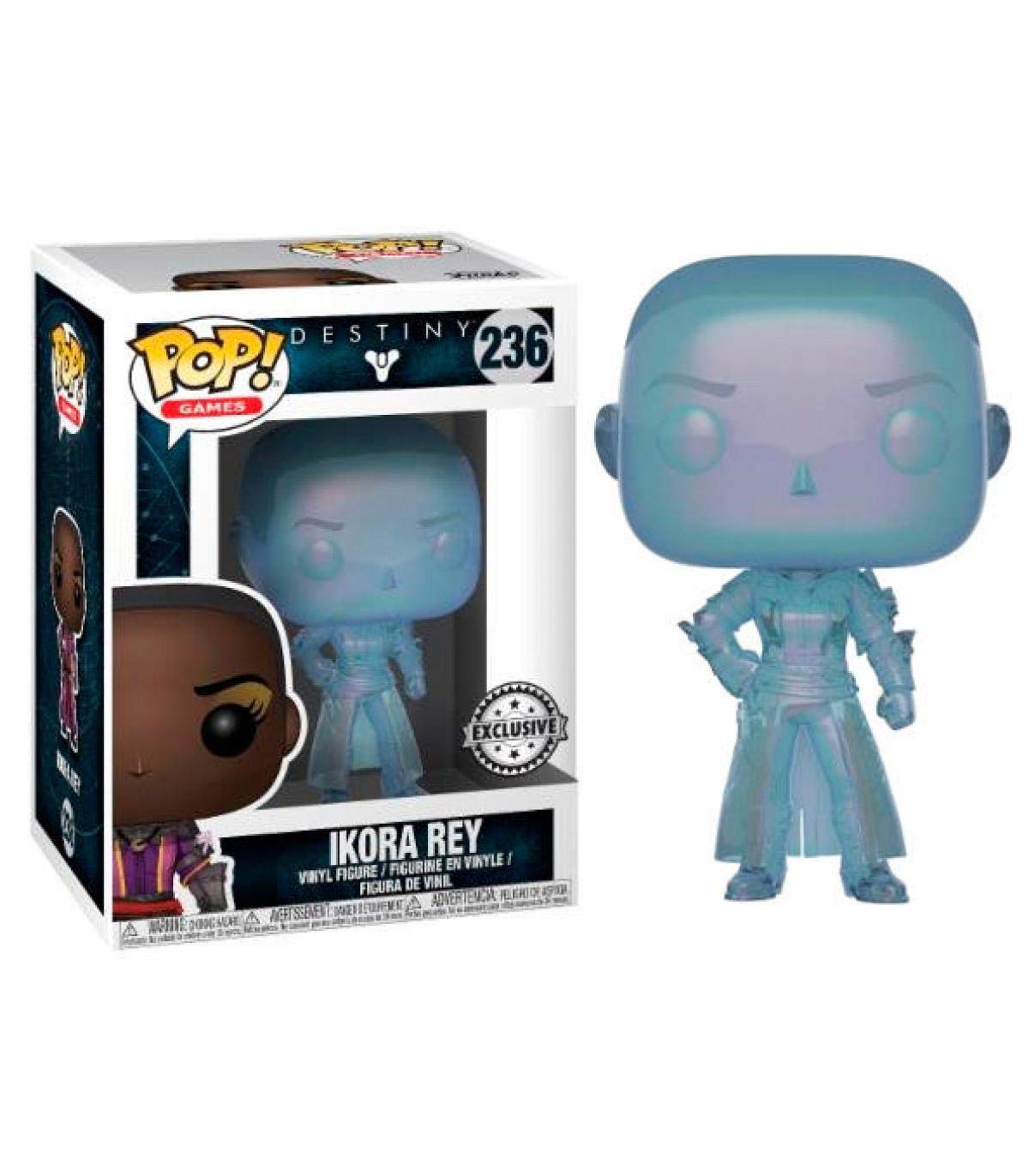 Funko 30167 Pop! Games: Destiny - Ikora Rey (Repaint Exclusive) #236 ...
