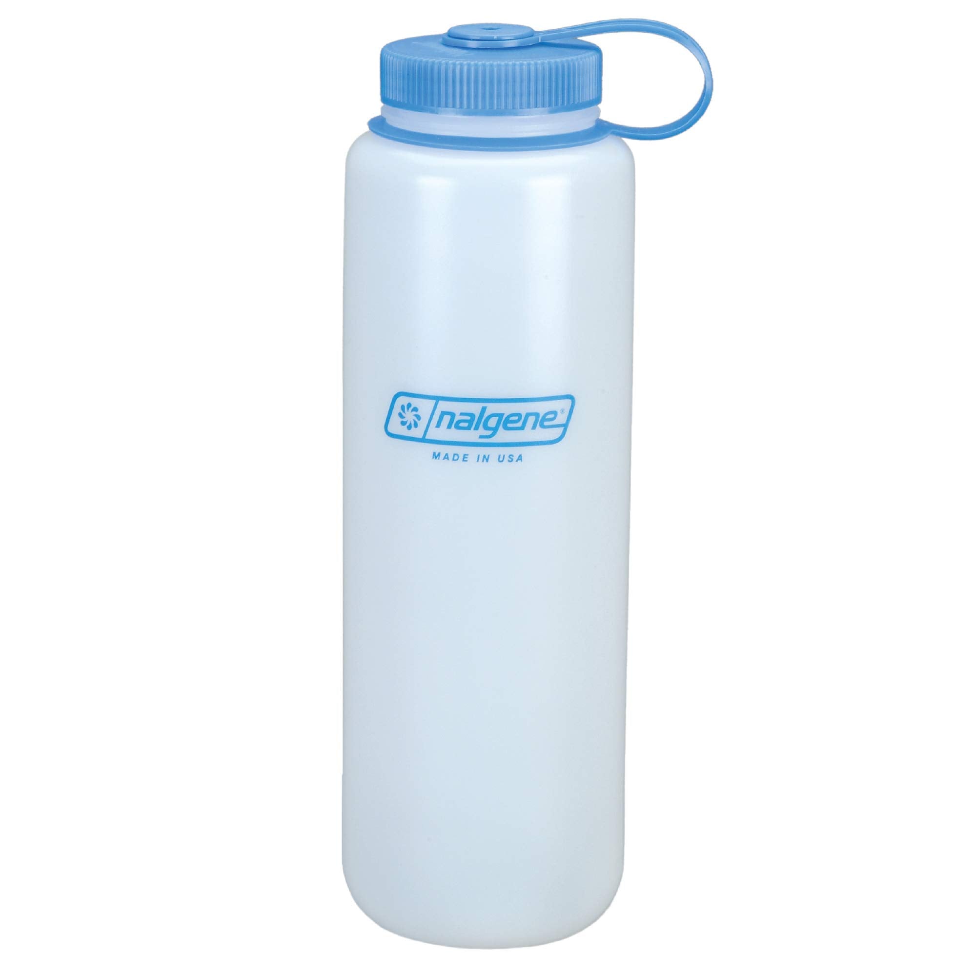 Nalgene HDPE Wide Mouth Water Bottle, Clear, 48 oz– MarvelsAura