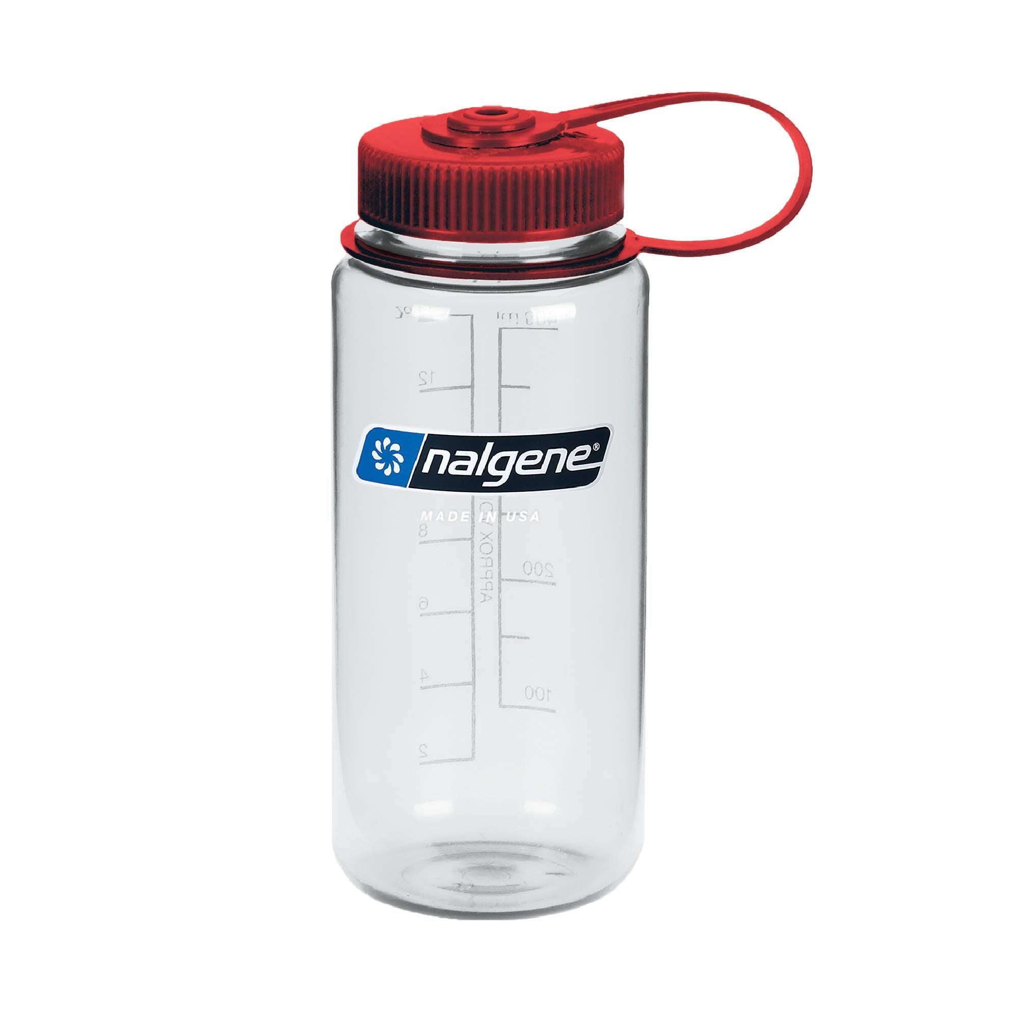 Nalgene Tritan Wide Mouth BPA-Free Water Bottle, Clear, 16 oz– MarvelsAura