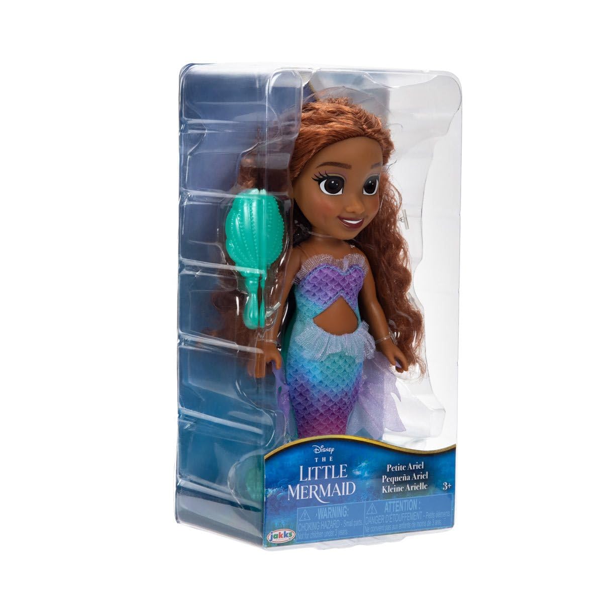 Disney The Little Mermaid Ariel 6" Petite Doll with Hair Comb– MarvelsAura