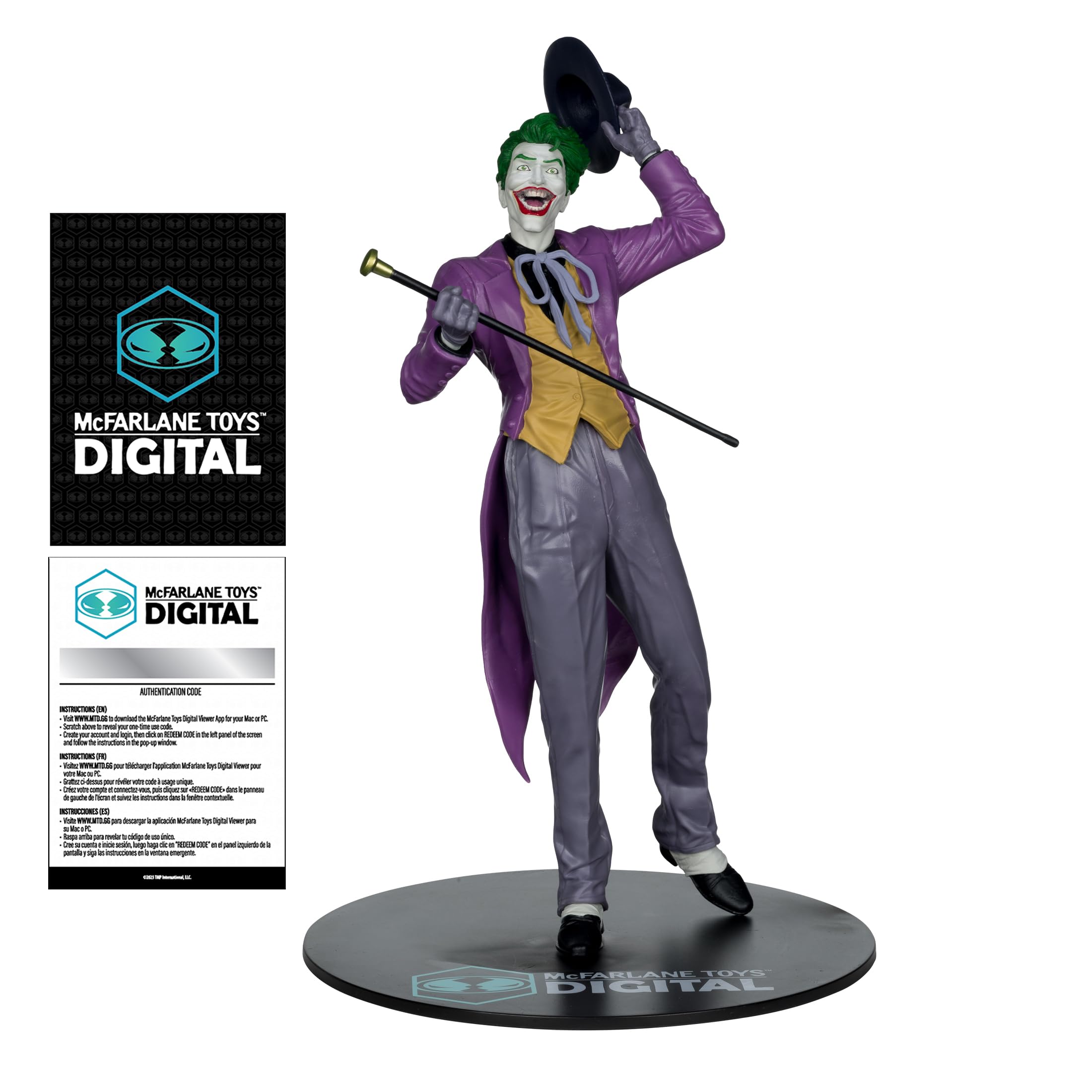 McFarlane Toys - DC Direct The Joker by Jason Fabok 1:6 Scale Posed ...