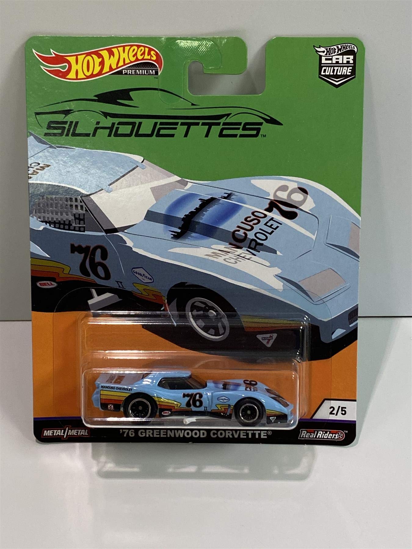 Hot Wheels Car Culture 76 Greenwood Corvette– MarvelsAura