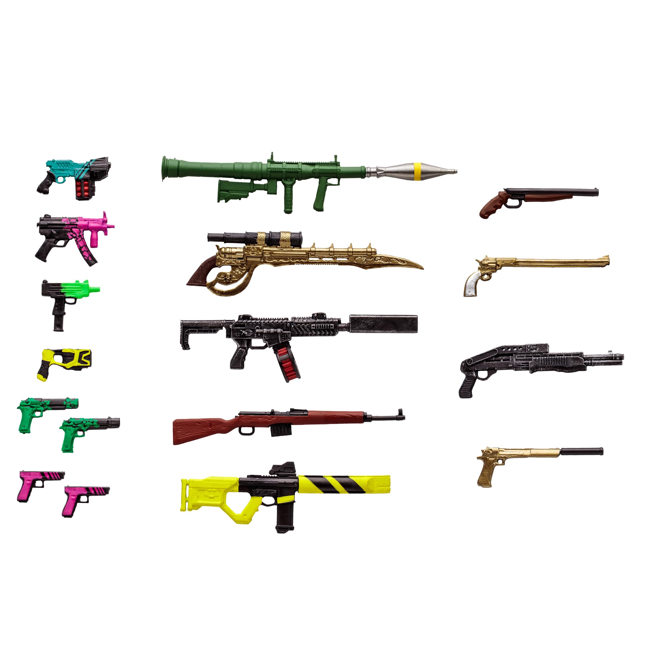 McFarlane Toys Deluxe 7" Action Figure Accessory Pack 3, 17 Pieces ...