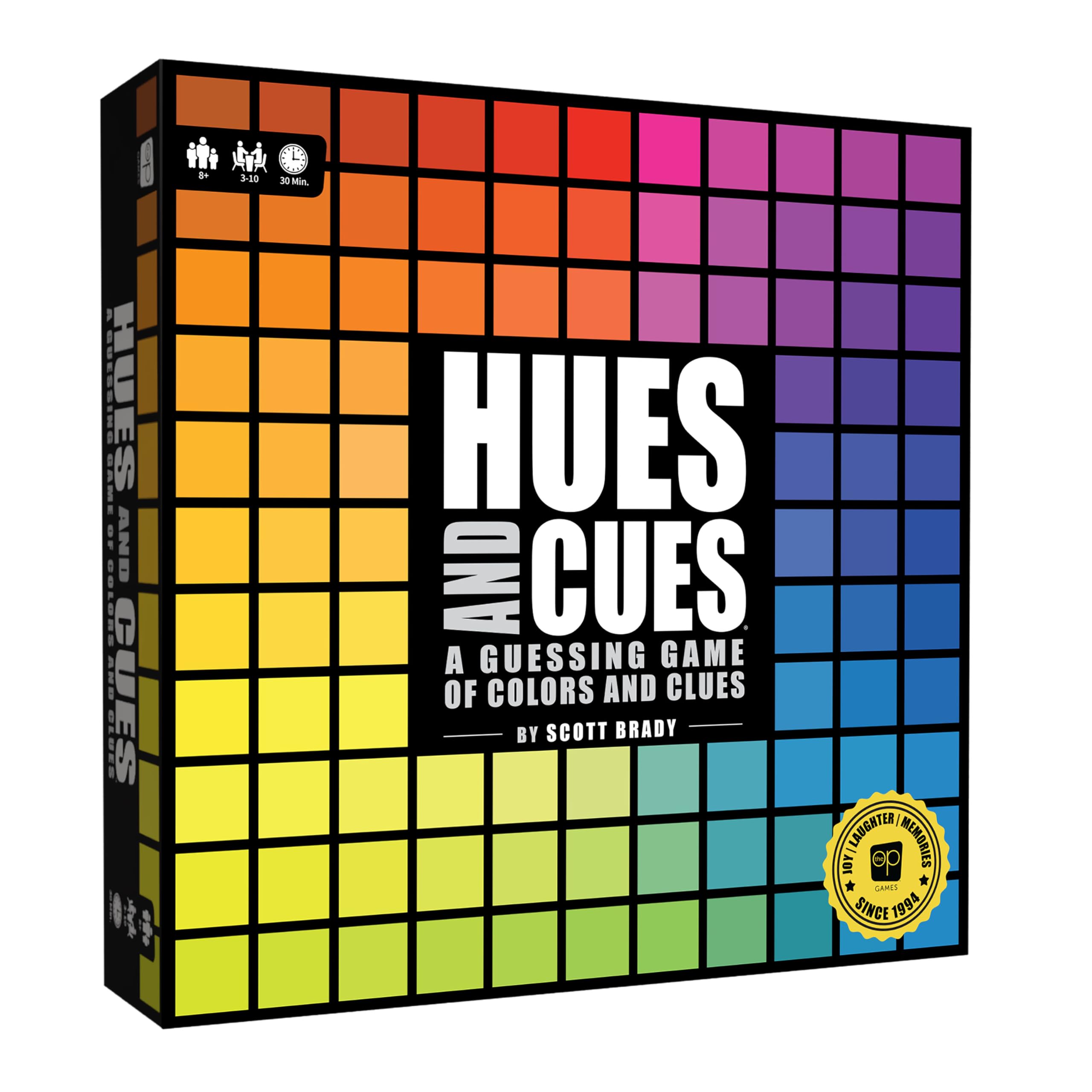 HUES and CUES - Vibrant Color Guessing Board Game for 3-10 Players ...