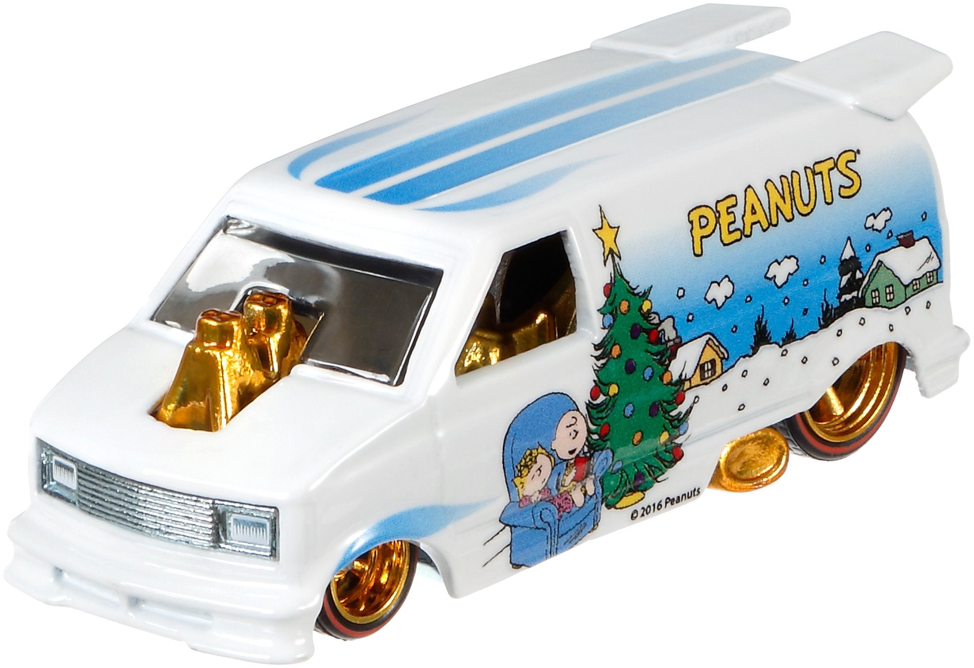 Hot Wheels Peanuts '85 Chevy Astro Van Vehicle– MarvelsAura