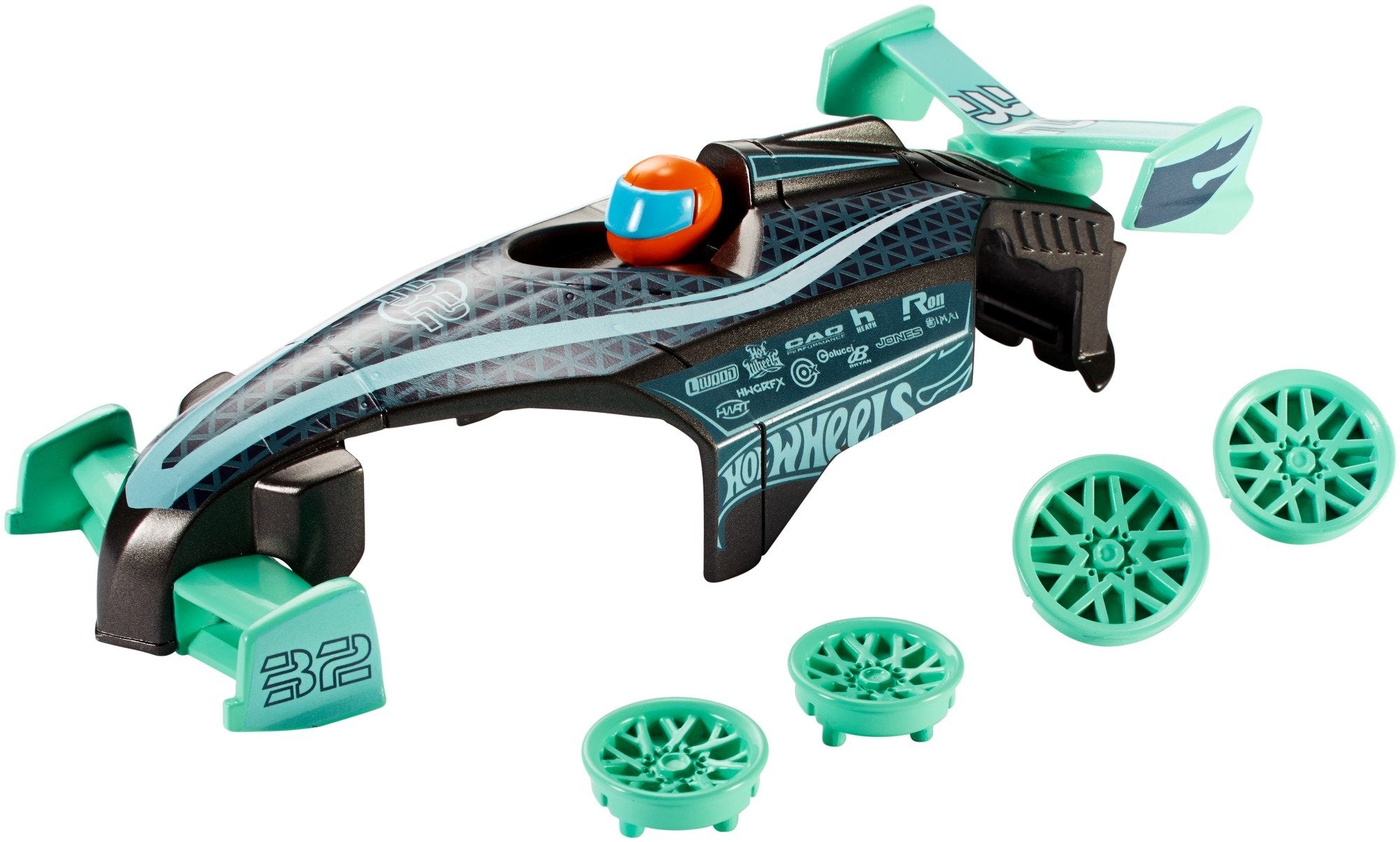 Hot Wheels Ai V-12 Strato Car Body & Wheels Custom Kit– MarvelsAura