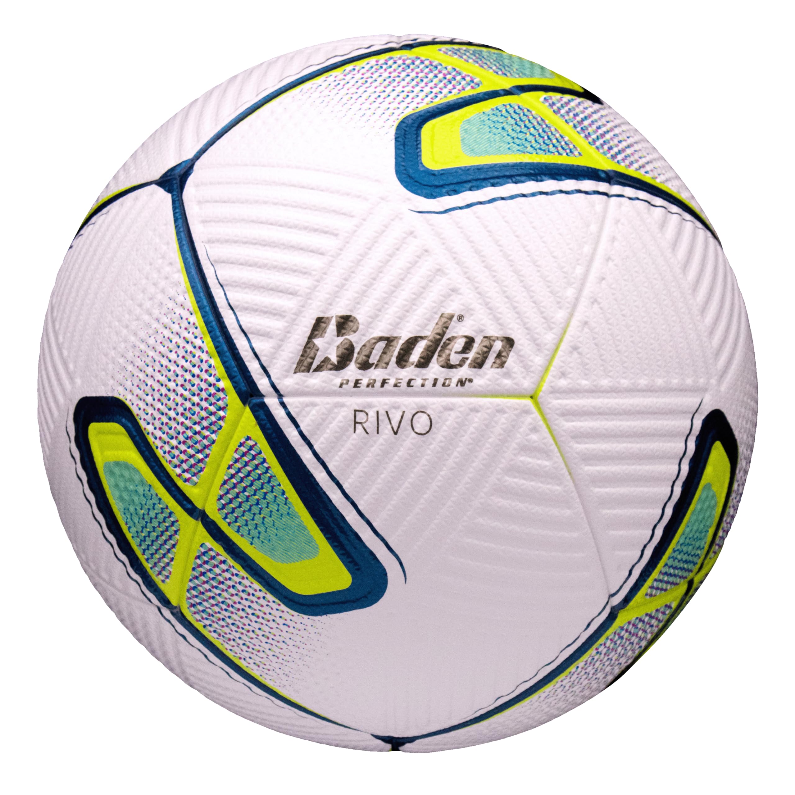 Baden | Rivo | Perfection Match Soccer Ball | Seamless 12-Panel ...