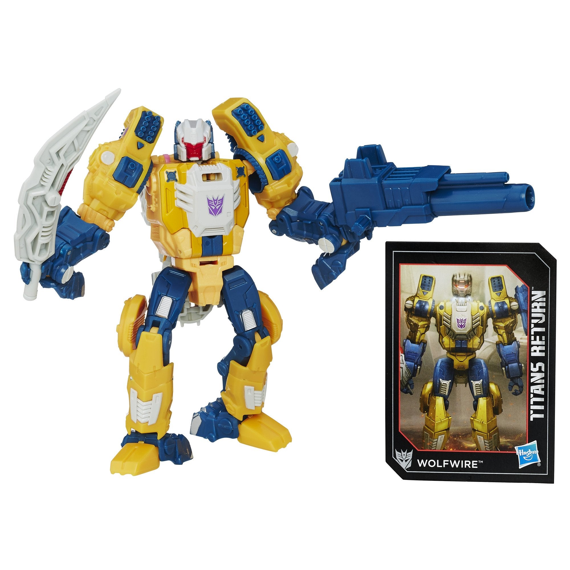 Transformers Generations Titans Return Titan Master Monxo and Wolfwire ...