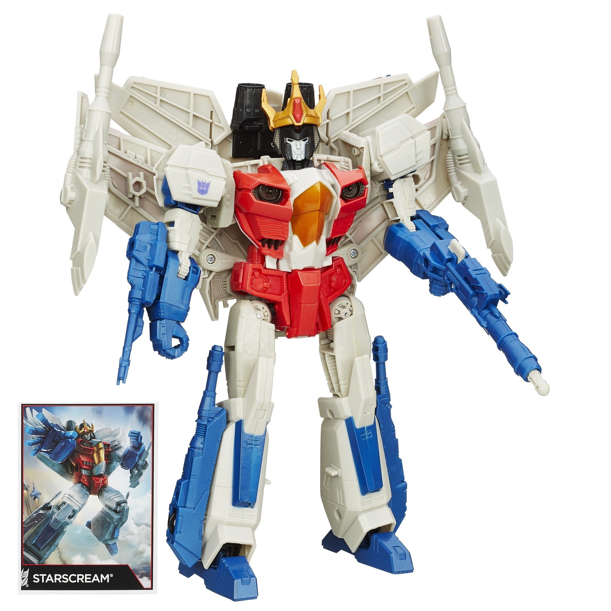 Transformers Generations Leader Class Starscream Figure Action Figure ...