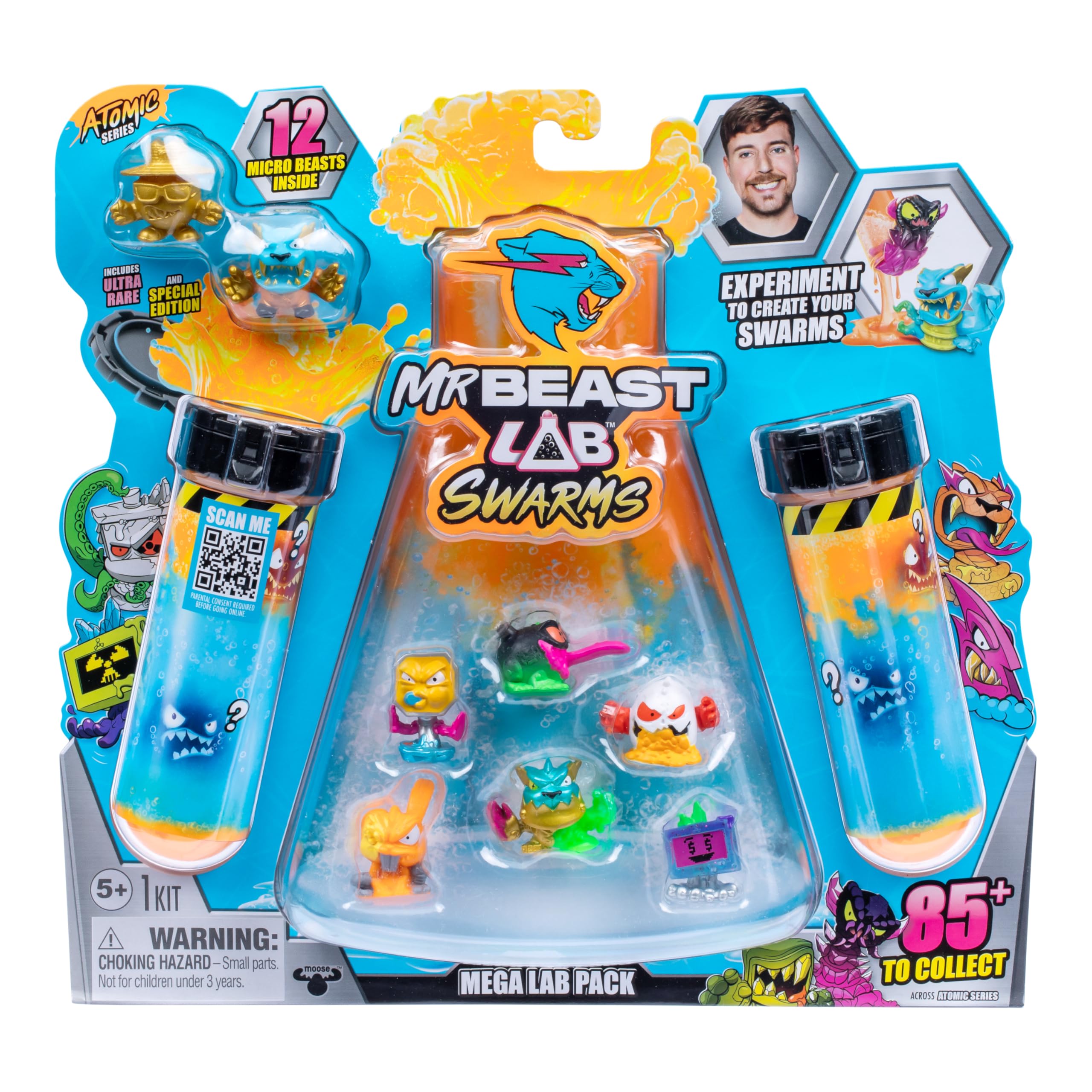 MrBeast Lab Swarms Series 2, Atomic Series 12 Pack - Panther Claws ...